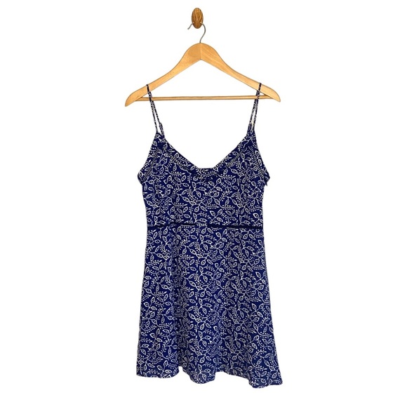 miami | Dresses | Nwt Miami Navy Floral Tank Cotton Mini Dress | Poshmark